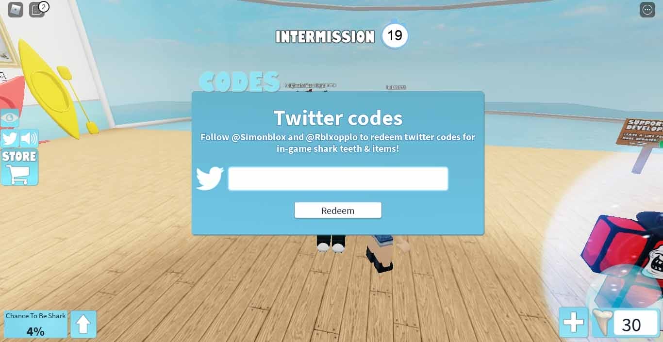 SharkBite Codes (October 2023) - Free Shark Teeth | GameGrinds