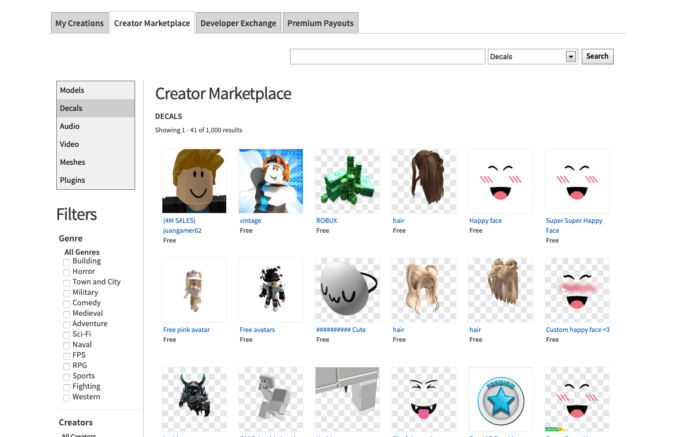 Roblox Image ID Codes - Updated Decal Image IDs for Roblox (October ...