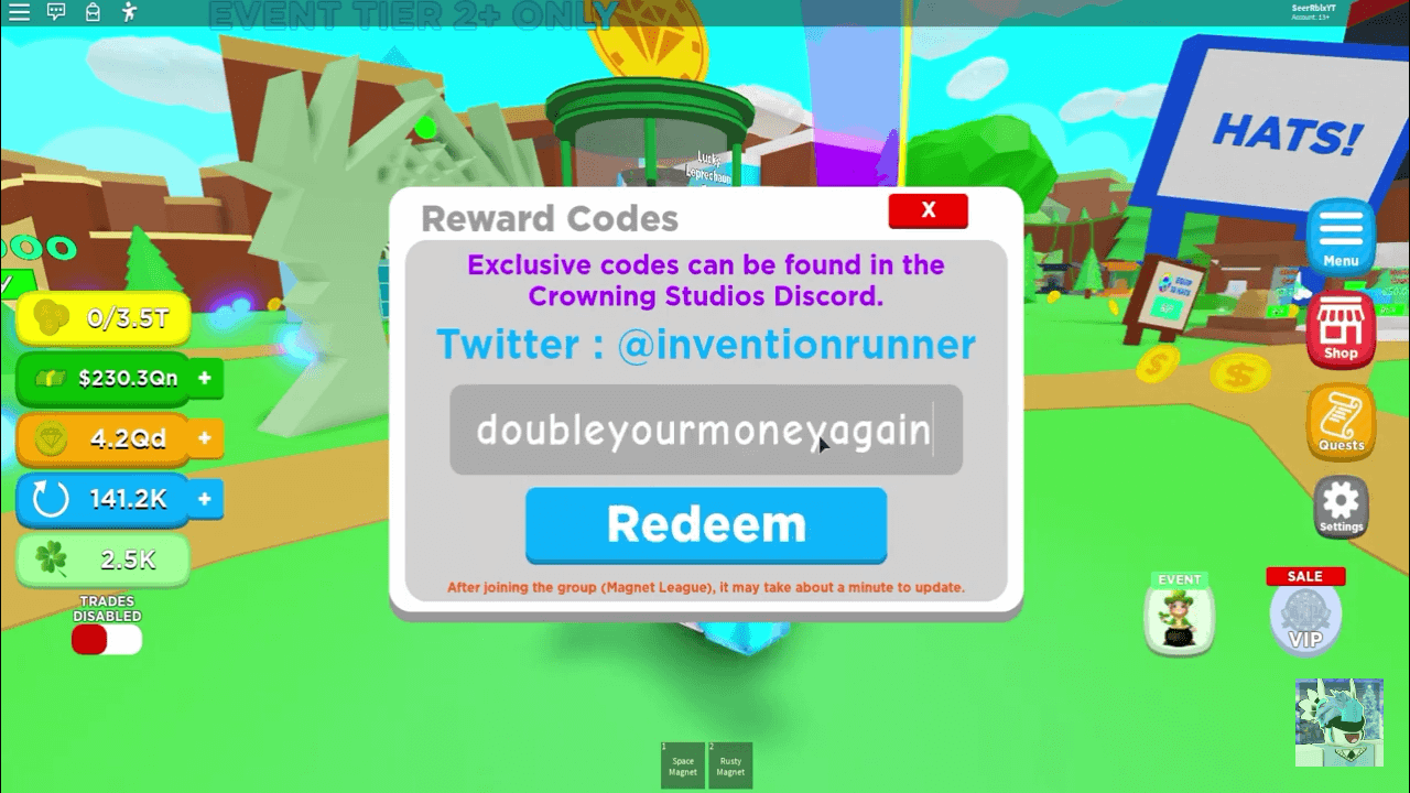 Magnet Simulator Codes (October 2023) - Free Tokens and Cash | GameGrinds