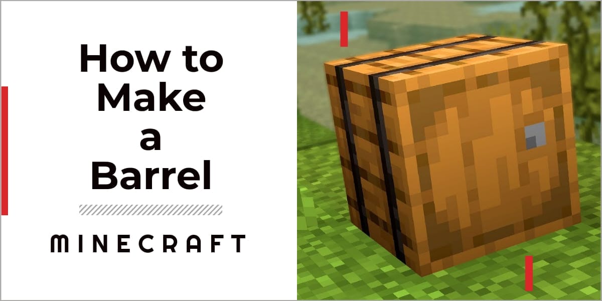 How To Make A Barrel In Minecraft 2023 [Complete Guide] | GameGrinds