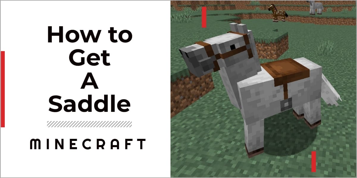 How To Get a Saddle in Minecraft 2023 [Complete Guide] | GameGrinds