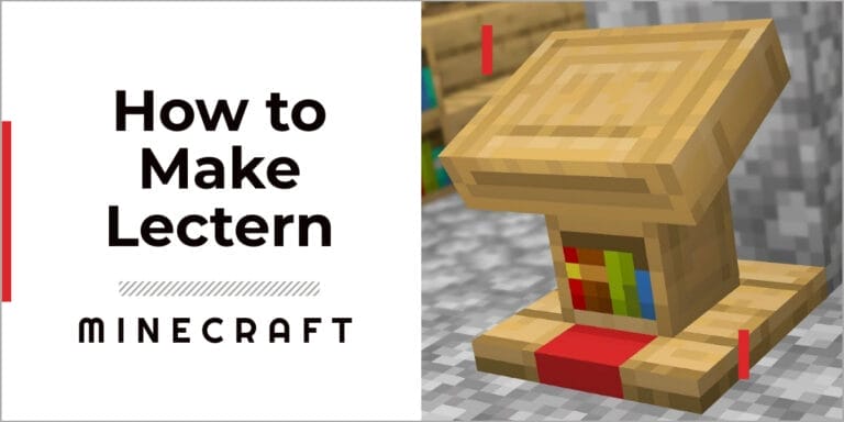 How To Make A Lectern In Minecraft 2023 - A Textbook Guide | GameGrinds