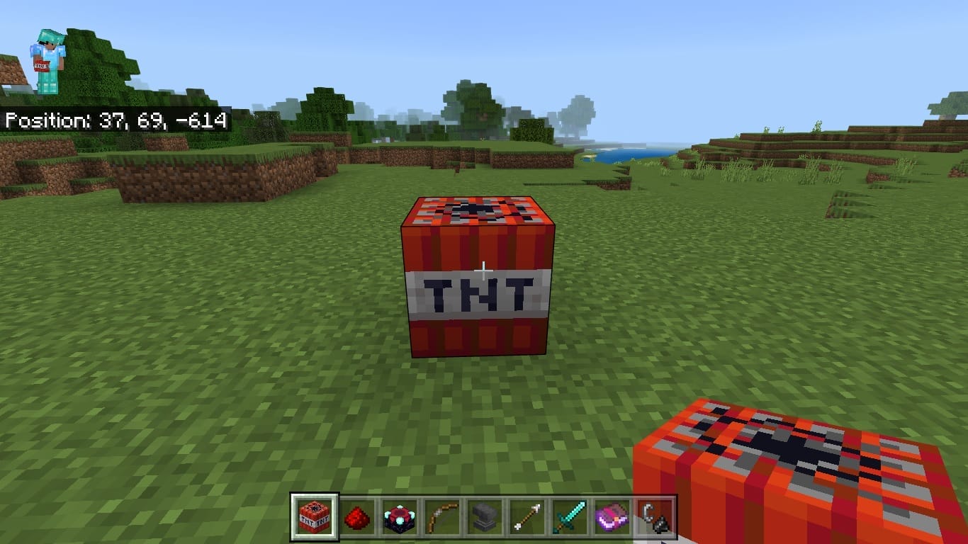 How To Light TNT In Minecraft And Make It Explode | GameGrinds