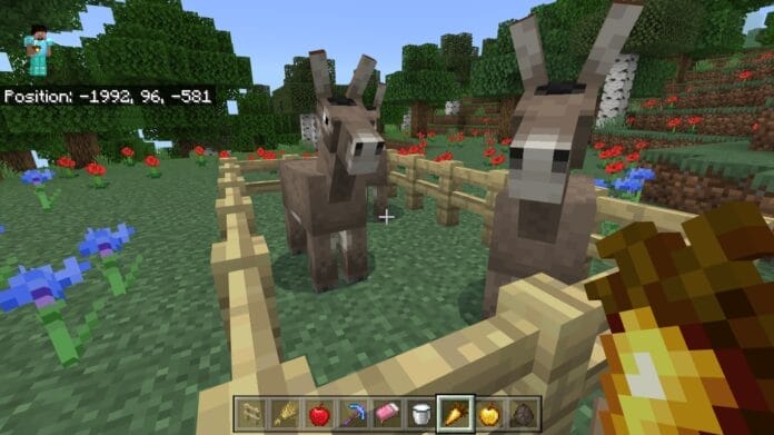 What Do Donkeys Eat In Minecraft? | GameGrinds