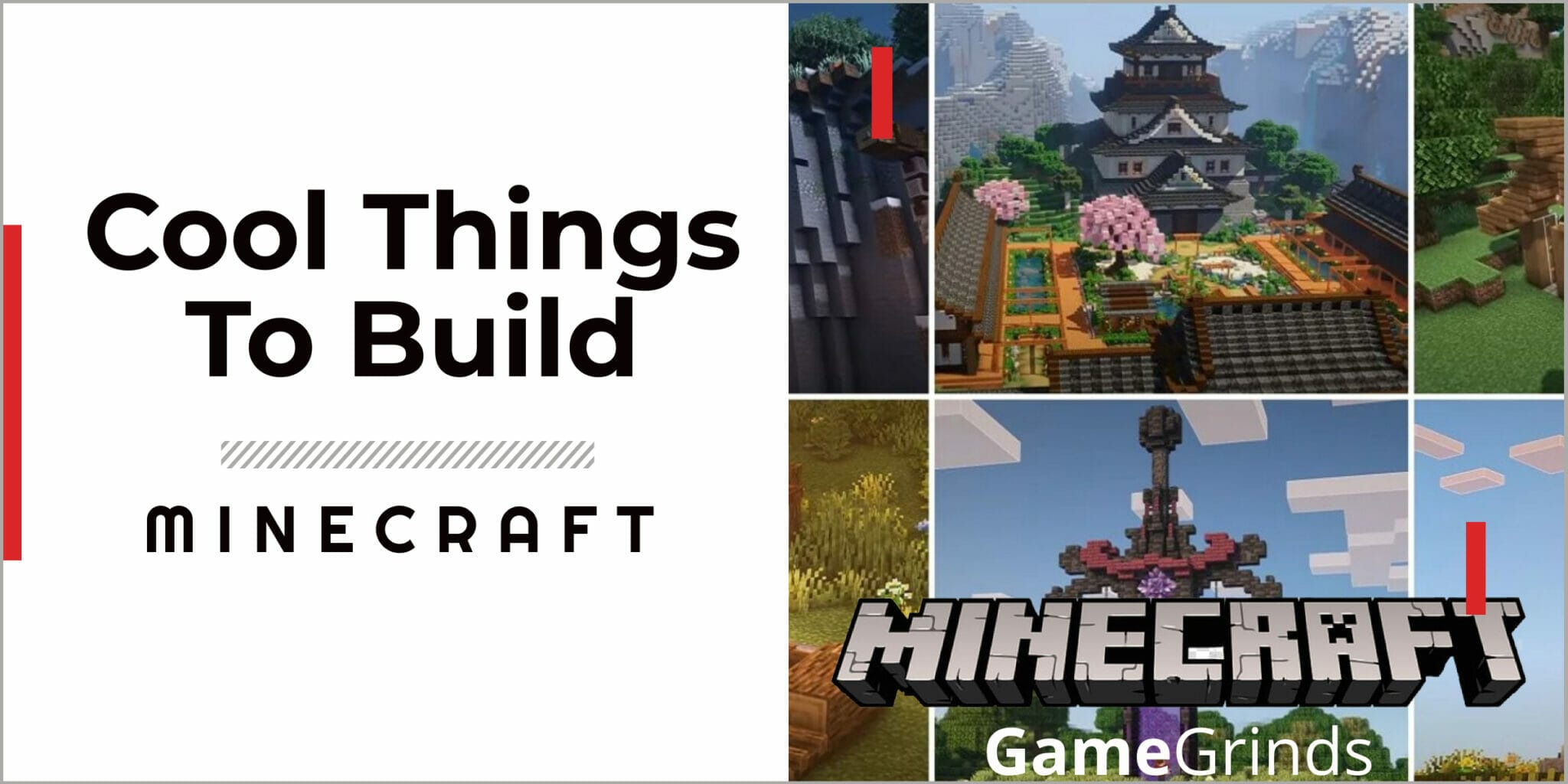 20 Cool Things to Build in Minecraft - Never Get Bored Again | GameGrinds