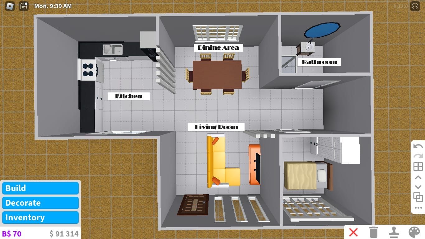 Simple Bloxburg House Layout - 5 Minimalist Home Ideas | GameGrinds