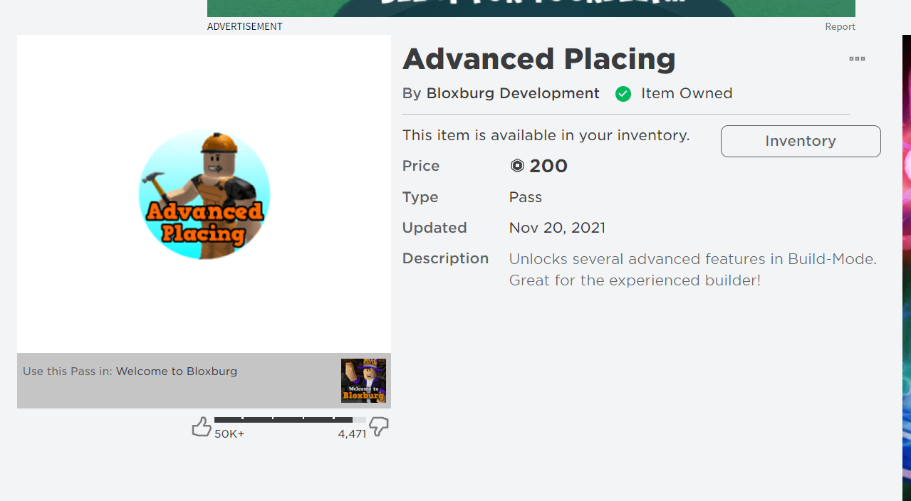 What Does Advanced Placing Do In Bloxburg The Best Definitive Answer