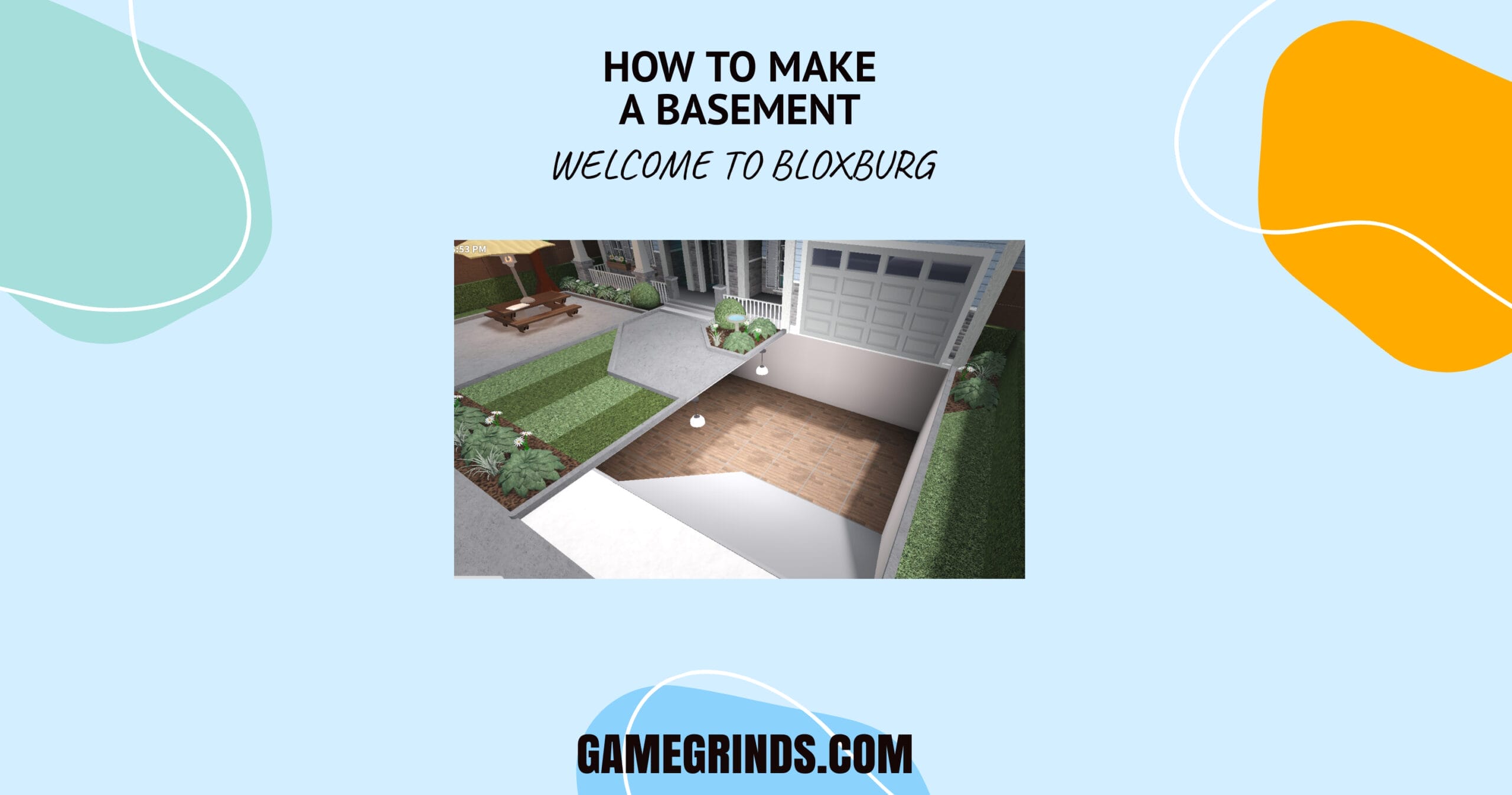How to Build a Basement in Bloxburg for More Space | GameGrinds