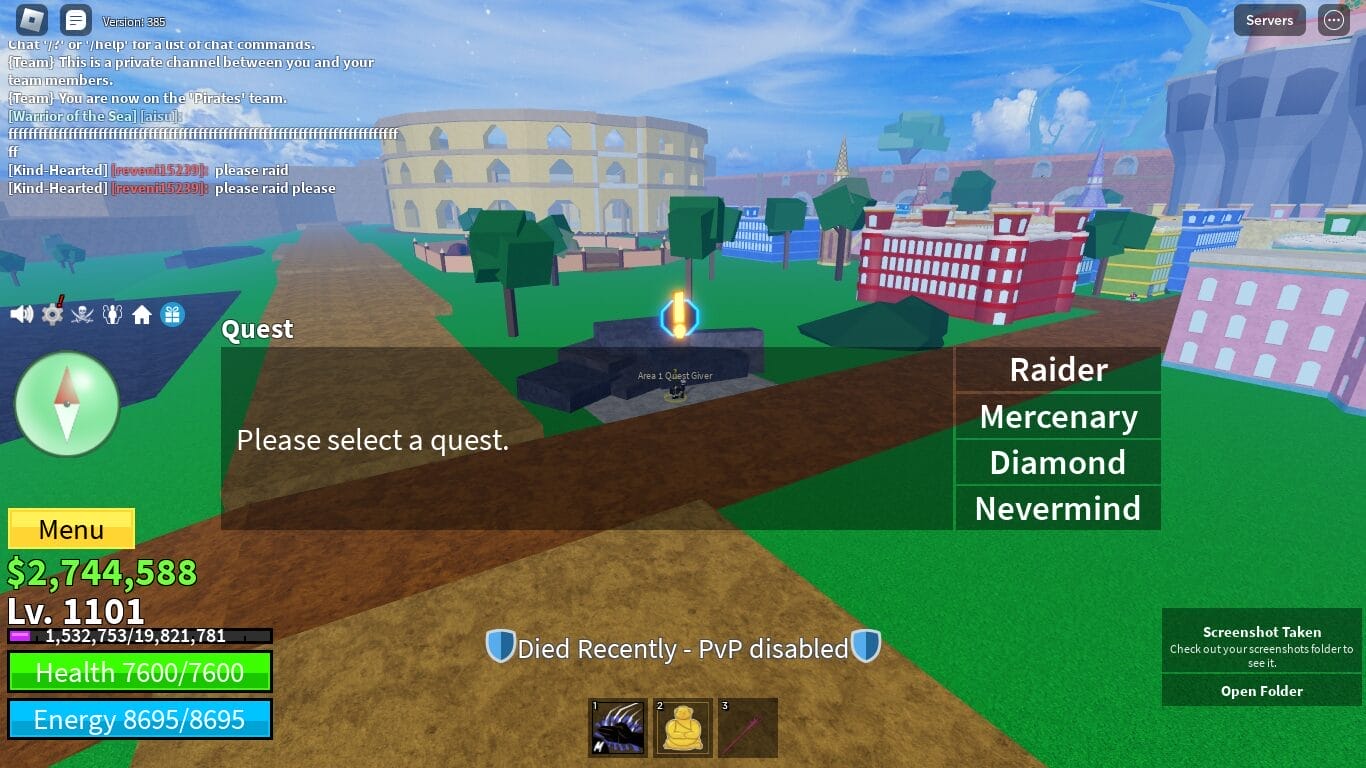 Where Is Diamond in Blox Fruits - The Diamond Boss Location | GameGrinds