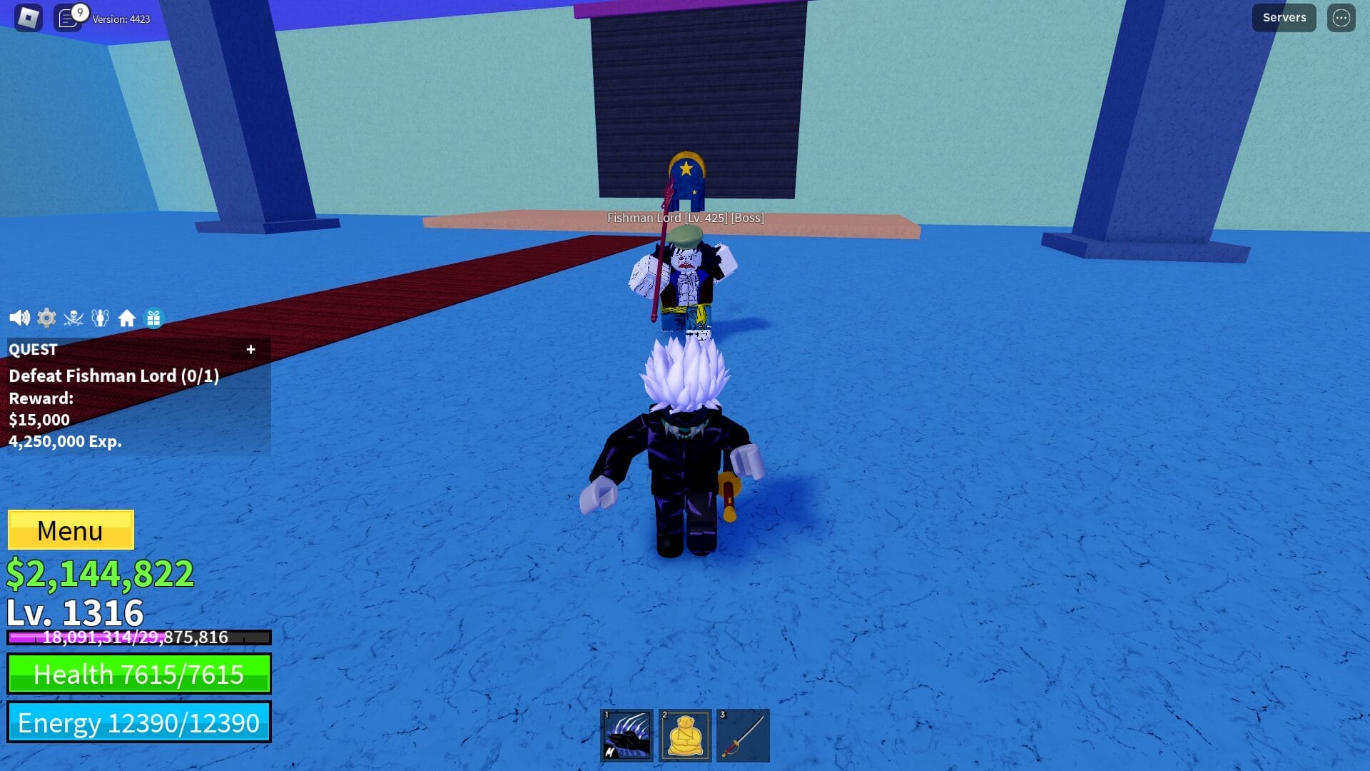 Easiest Way to Beat Fishman Lord in Blox Fruits | GameGrinds